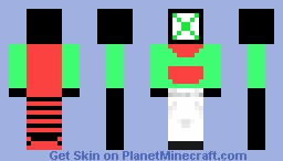 X Out Minecraft Skin