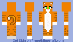 Fluffy Cat Minecraft Skin