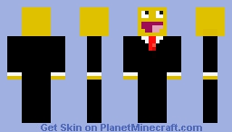 Smiley Face Guy Minecraft Skin