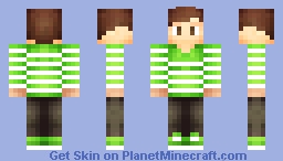 ニーナ - Fuzzy Green. Minecraft Skin