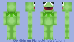 Kermit the frog Minecraft Skin