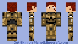 Red vs Blue: Agent York (Without Helmet) Minecraft Skin