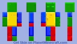 Block Man Minecraft Skin