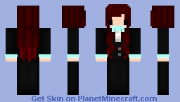 My Fancy Blue Bowtie Skin Minecraft Skin