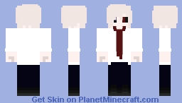 Haku Shiroyama (OC) Minecraft Skin