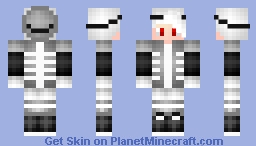 Skeleton Boy Minecraft Skin