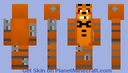 Five Night's a Freddy's 3 - Withered Toy Freddy Minecraft Skin