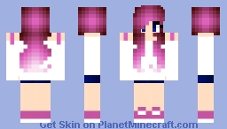 Party girl Minecraft Skin