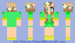Summer`s Spring Atire Minecraft Skin