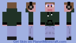 sweat man Minecraft Skin