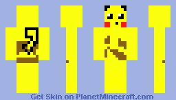 pikachu Minecraft Skin