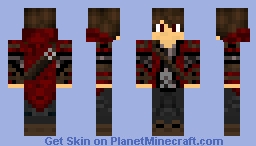 Red Jacket Guy Minecraft Skin