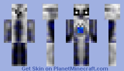Wheatley Cyborg Minecraft Skin