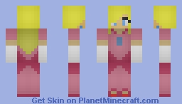 princess peach SSB4 Minecraft Skin