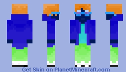 Inverted Colors Test Minecraft Skin