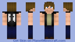 Daryl Dixon (The walking dead) Minecraft Skin