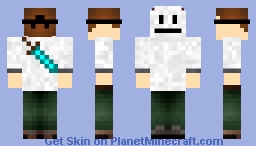 Masked Man Minecraft Skin