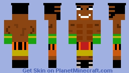 Mr.Sandman-Punch Out! Minecraft Skin