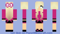 Bow Girl Minecraft Skin