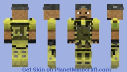 Roadblock G. I. Joe [Contest Entry 2015] Minecraft Skin