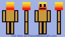 Torch Minecraft Skin