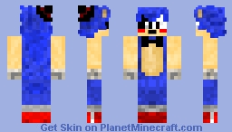 Sonic FazHog ! - fnaf sonic skin series Minecraft Skin