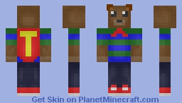 Super Teddy -Childhood hero entry Minecraft Skin