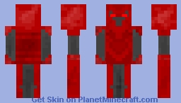 Blood Dragon Armor Minecraft Skin