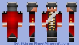 Red coat Minecraft Skin