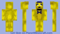 Golden Freddy Minecraft Skin