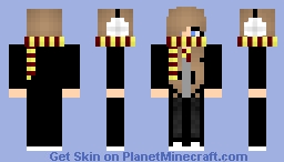 Gryffindor Hogwarts student Minecraft Skin