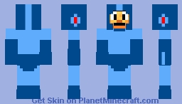 Mega Man Minecraft Skin