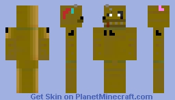 SpringTrap FNAF Minecraft Skin