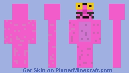 Pink Panther 1st skin Minecraft Skin