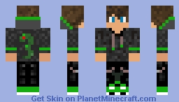Snake Hoodie Minecraft Skin