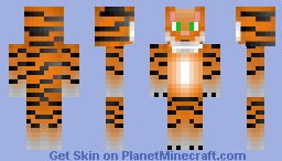 Tiger Minecraft Skin