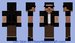 Mafia Steve Minecraft Skin