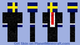 Swedish Me! Minecraft Skin