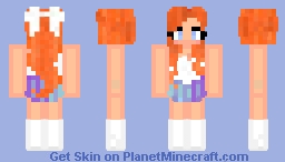 Red head. Minecraft Skin