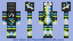 Angel Dragon : Rave Minecraft Skin