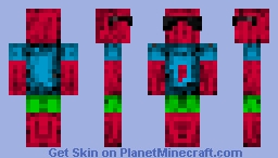 Cool Tomato Minecraft Skin
