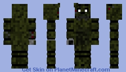 Phantom Freddy Minecraft Skin
