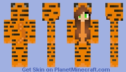 Tiger Girl Minecraft Skin
