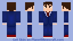 The 10th Doctor Minecraft Skin