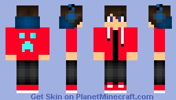 Red guy Minecraft Skin