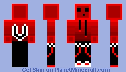 Red Slime Minecraft Skin