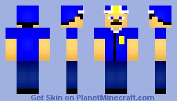 Security Guard (FNAF) Minecraft Skin