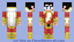 Shazam Minecraft Skin