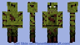 Springtrap Minecraft Skin