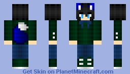 Old Wolfie~ (Fnaf OC) Minecraft Skin